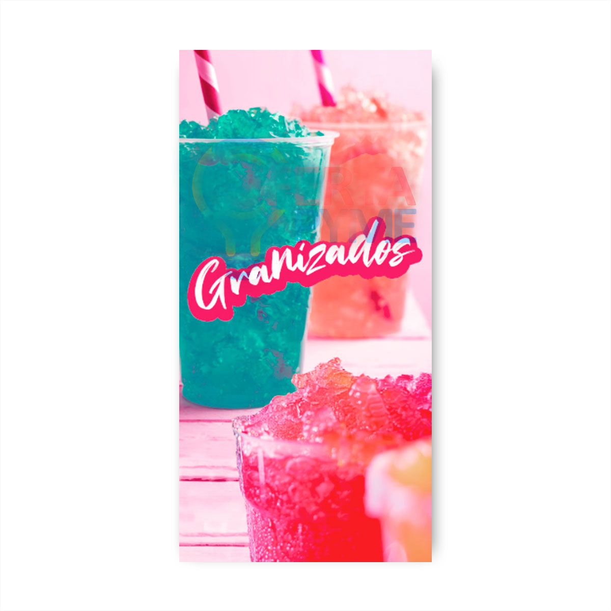 Pendón Publicitario Colgante Granizados | 03